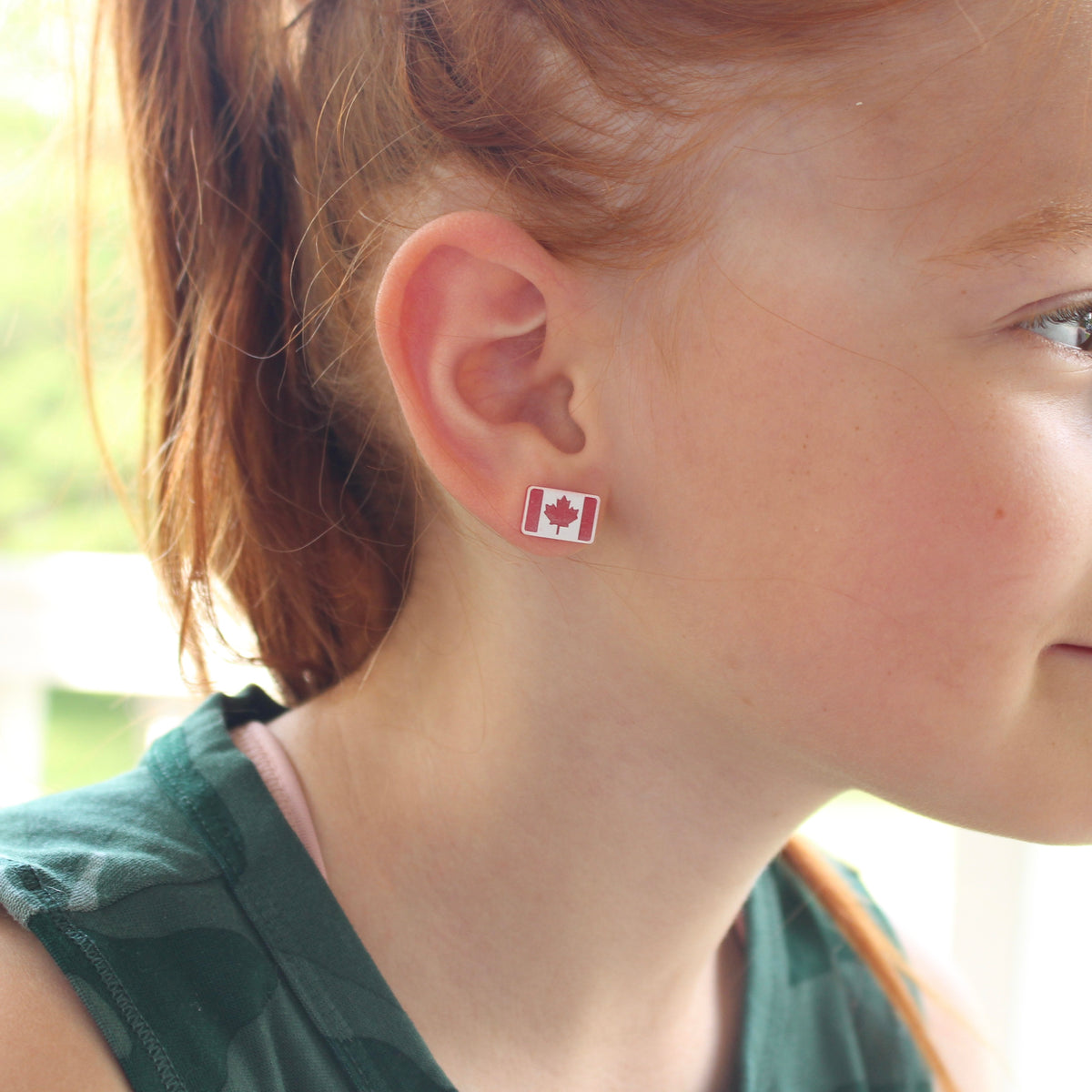 Canada Flags | Hypoallergenic Earrings Ships to Canada Sensitive Ears ...